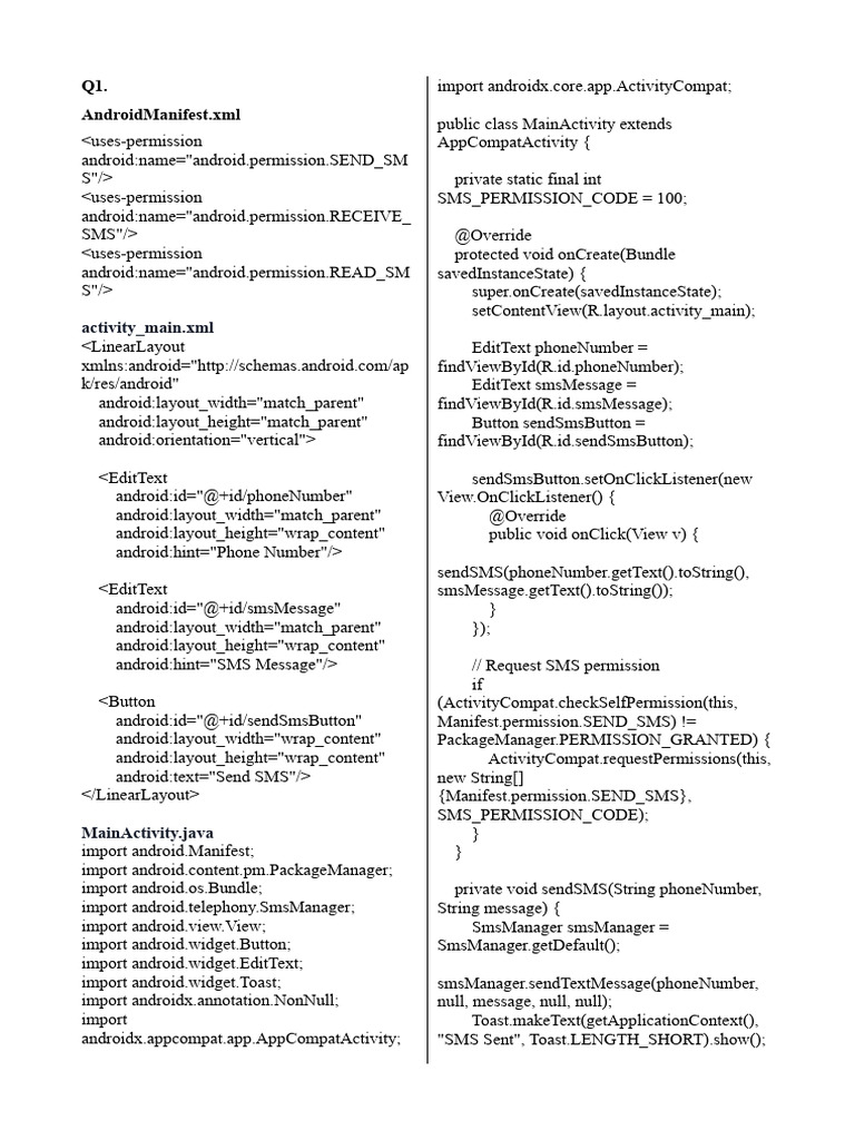 Mad prc 29 | PDF | Android (Operating System) | Computing
