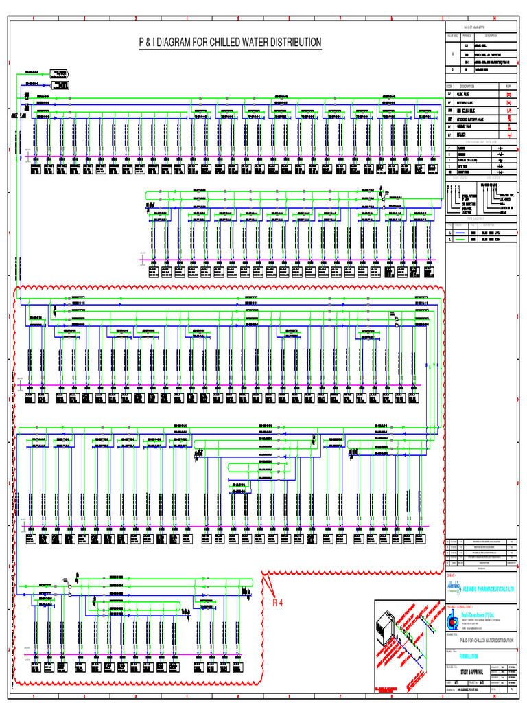 645-Alembic-Pid-Ut - 863 P & I Diagram For Chilled Water Distribution | PDF