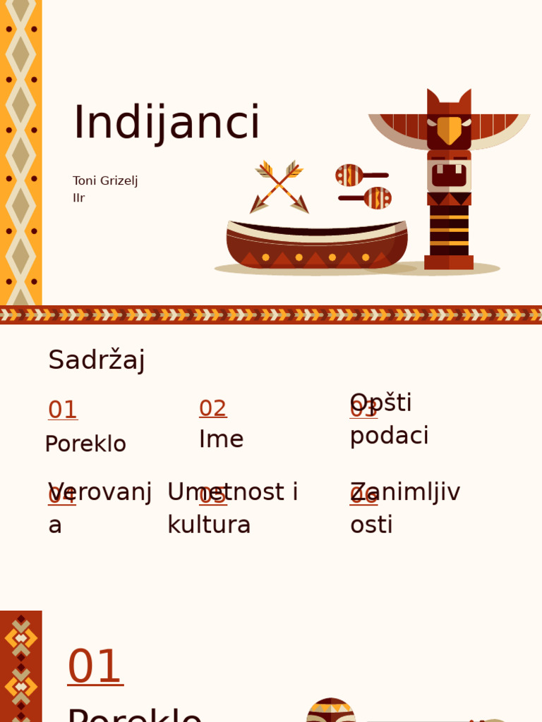 Indijanci | PDF