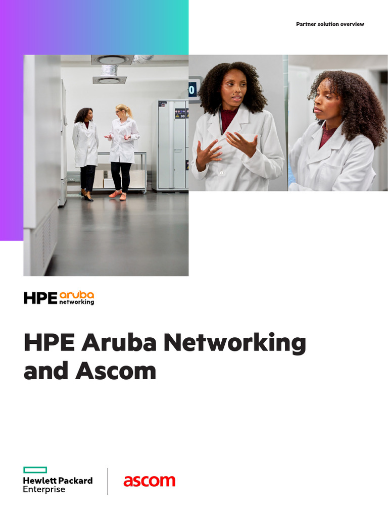 HPE Aruba & Ascom Mobile Solutions Overview | PDF | Wi Fi | Computer ...