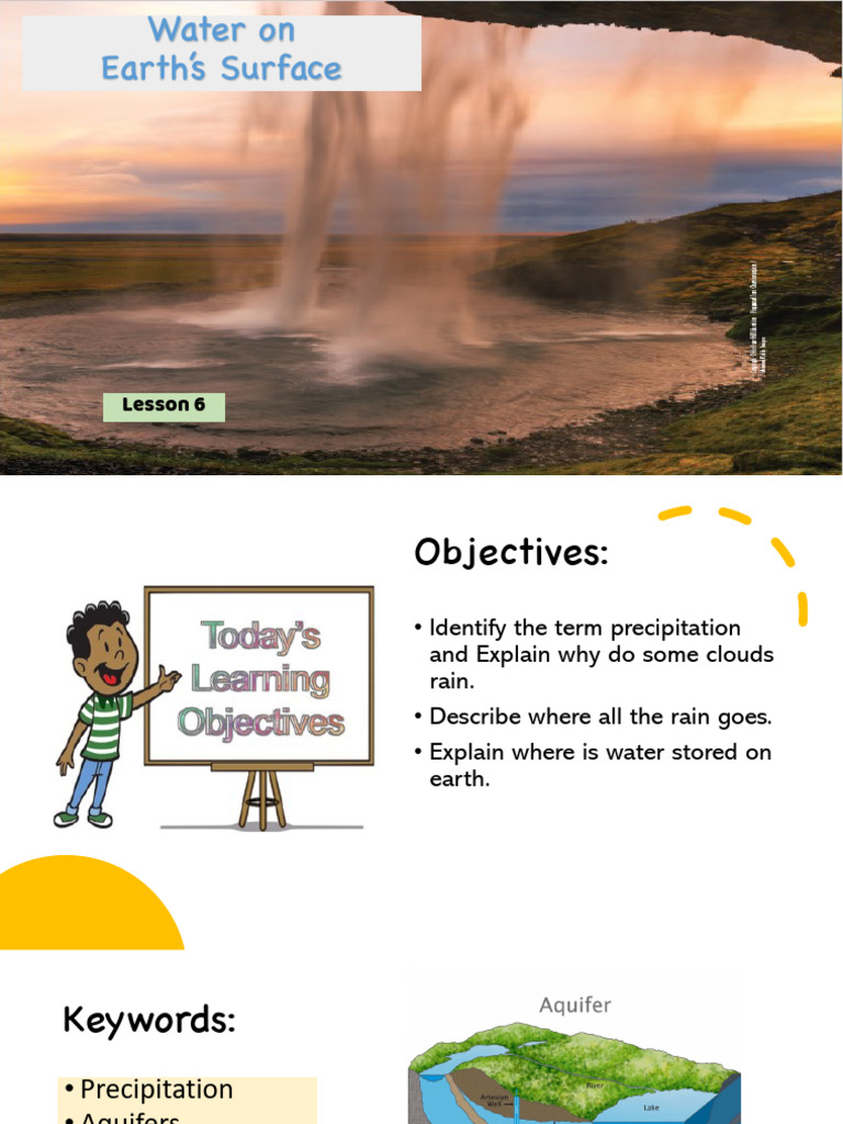 Water on the Earth's surface | PDF | Water | Water Cycle