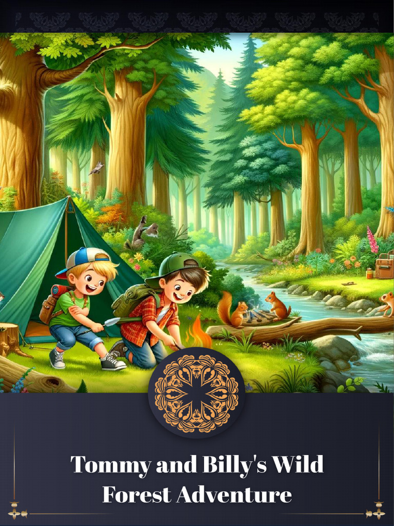 Boys' Wild Adventure in the Forest | PDF