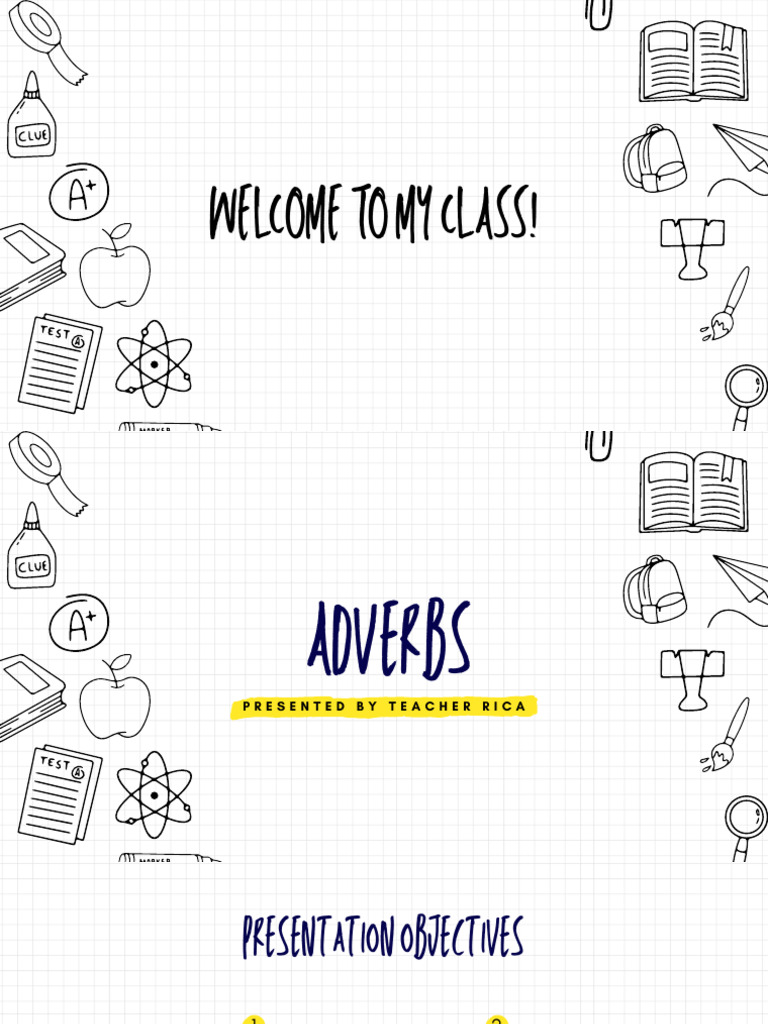 Adverbs Ppt Fr Ngl Hehe | PDF | Adverb | Grammar