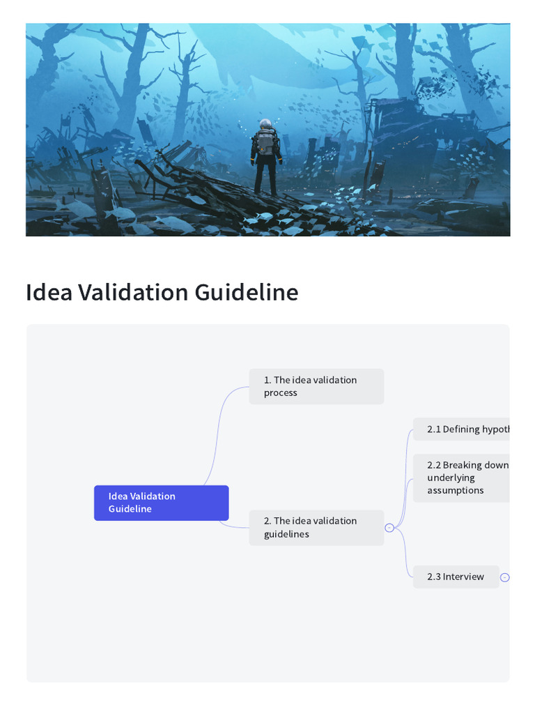 Startup Idea Validation Handbook | PDF | Hypothesis | Startup Company