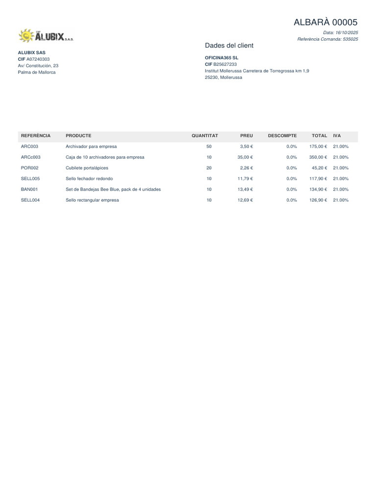 Albara 5 | PDF