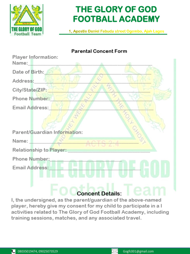 Players Documentation 2 | PDF | Informed Consent