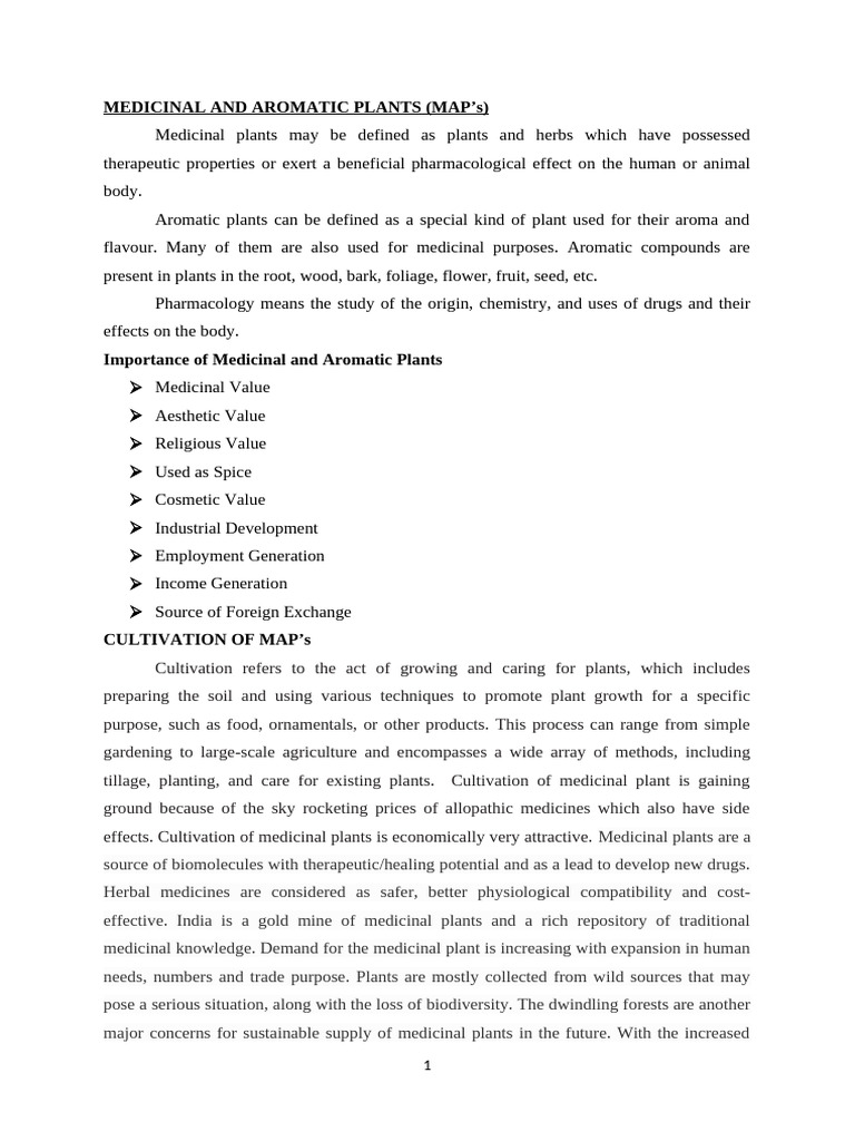 Medicinal and Aromatic Plants Guide | PDF | Grafting | Seed