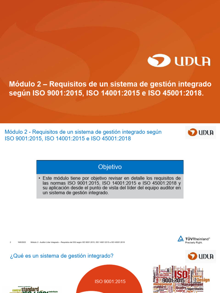 M Dulo 2 - Auditor L ¡Der Integrado Rev.02 - Compressed | PDF