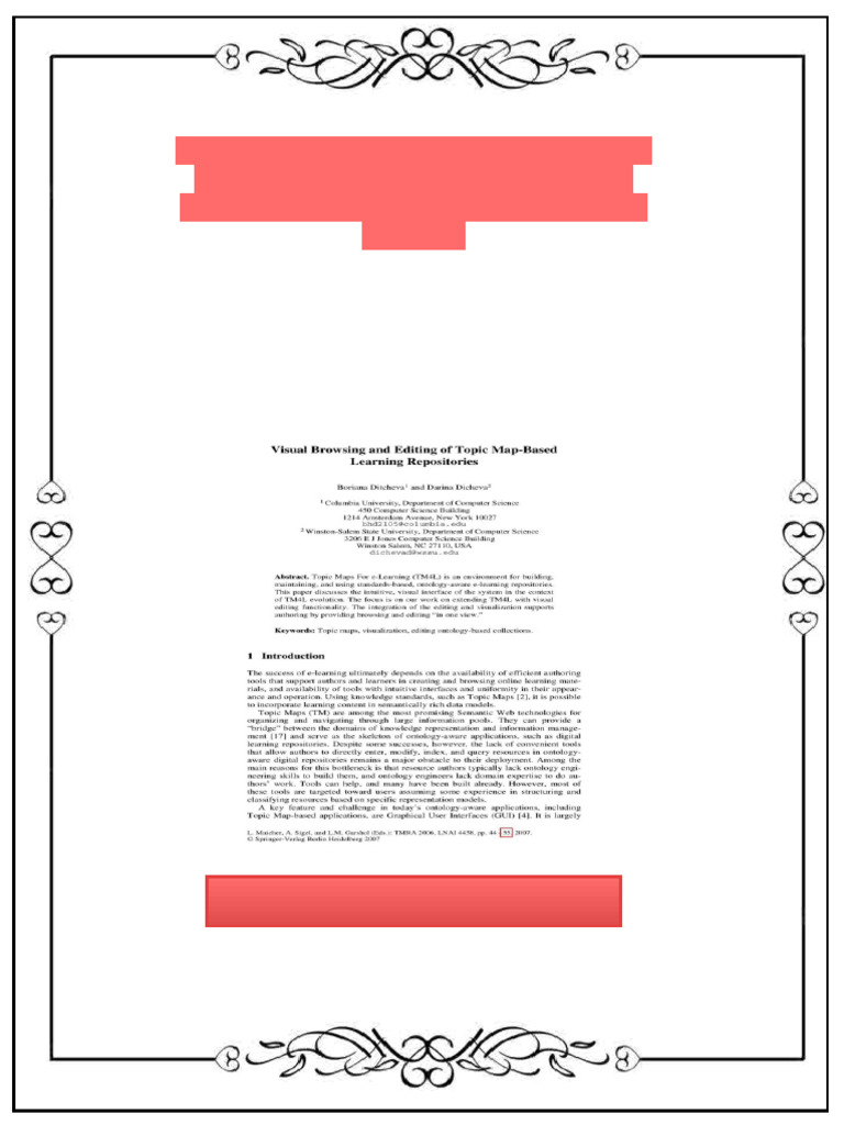 Visual Browsing and Editing of Topic Map Based Learning Repositories ...