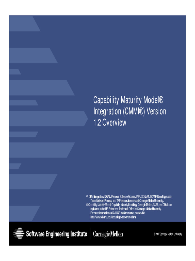 CMMI Overview | PDF