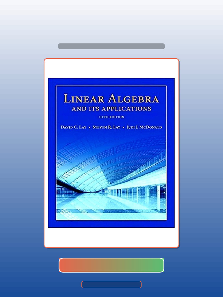 Ultimate Bundle Linear Algebra and Its Applications 5th by David C Lay ...