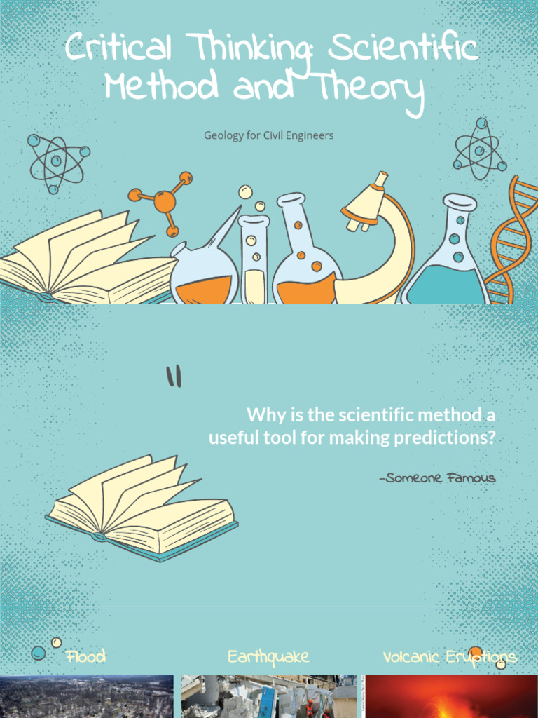 Lecture 5 - Critical Thinking - Scientific Method and Theory | PDF ...