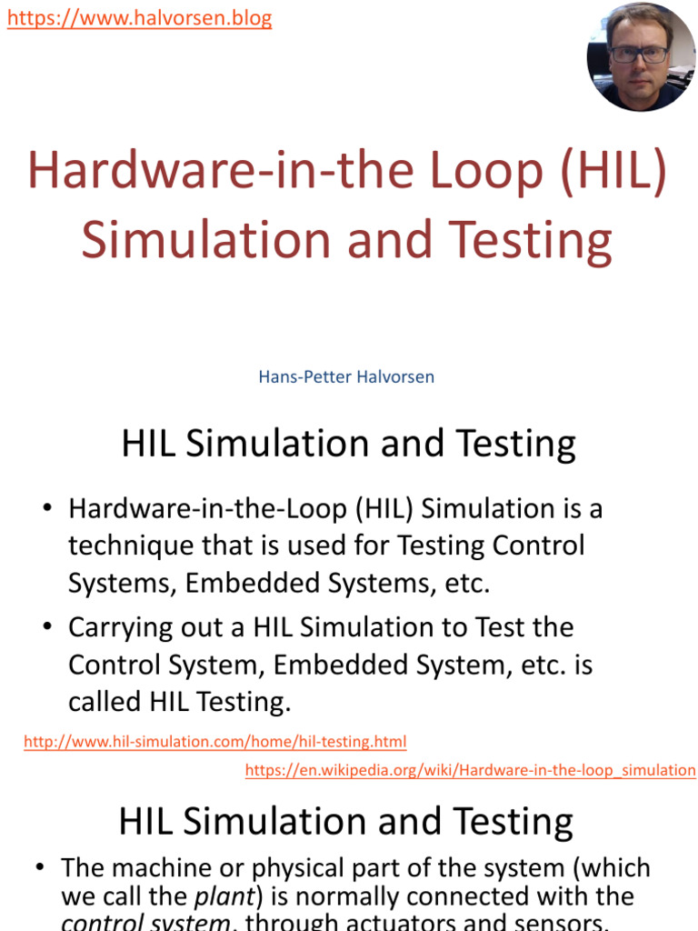 Hil Simulation And Testing Pdf Electrical Engineering Electronics