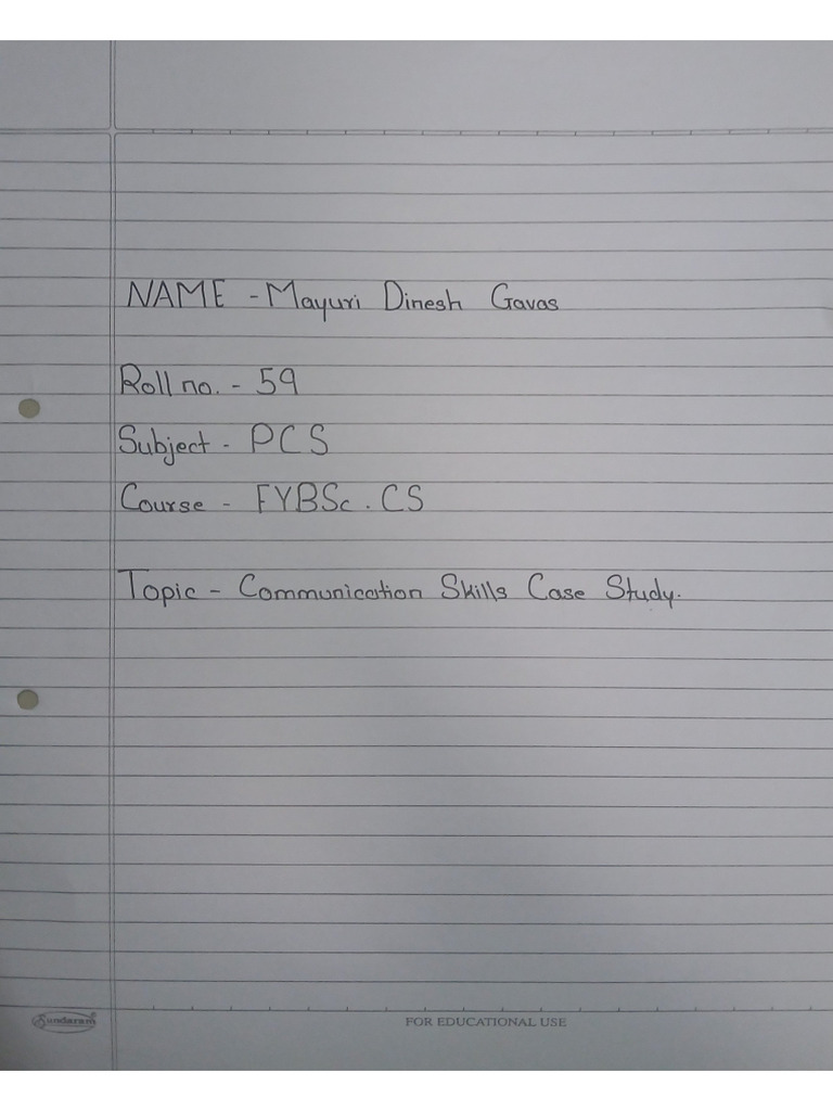 59-Mayuri PCS Case Study | PDF
