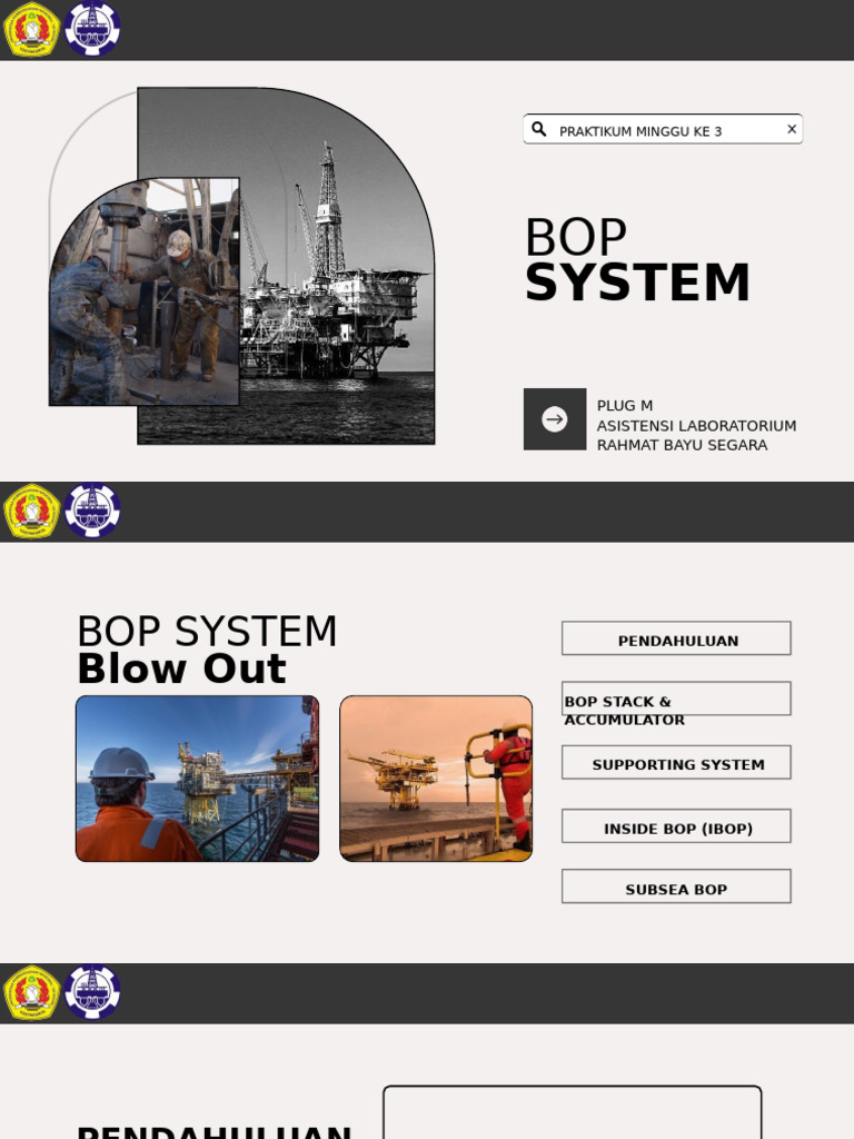 Plug m - Bop System | PDF