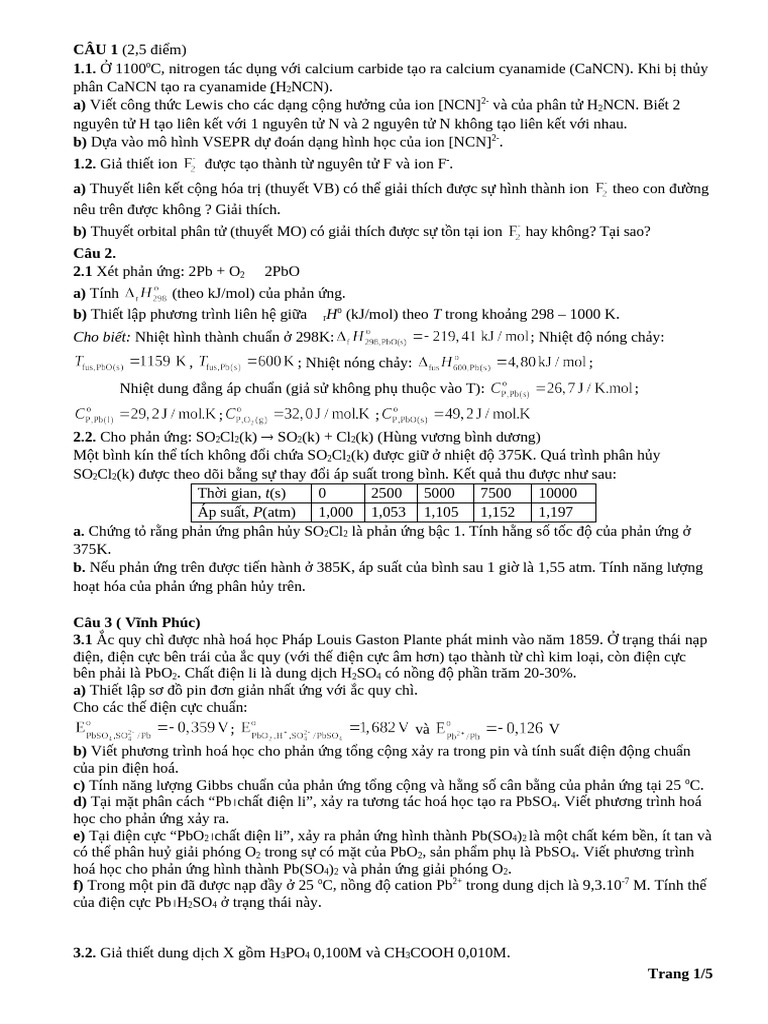 Đề ôn hsg 12 | PDF