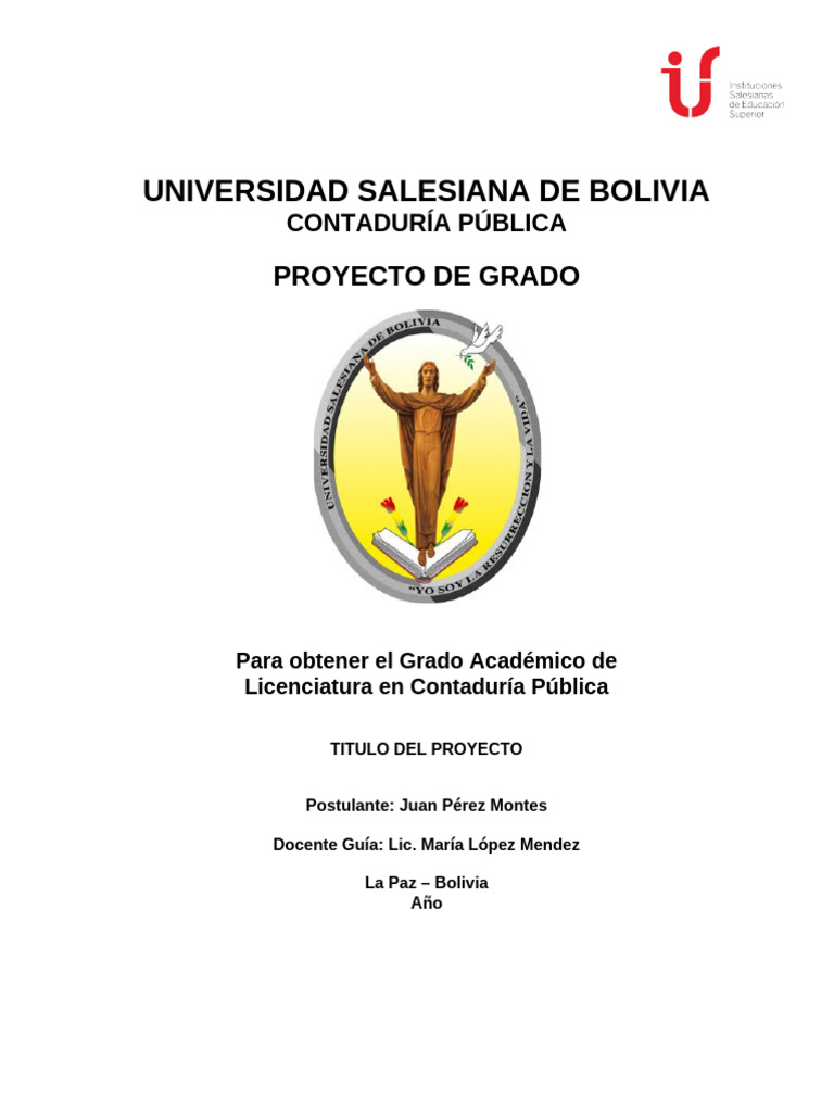 Caratula - Proyecto de Grado Rev - PB | PDF