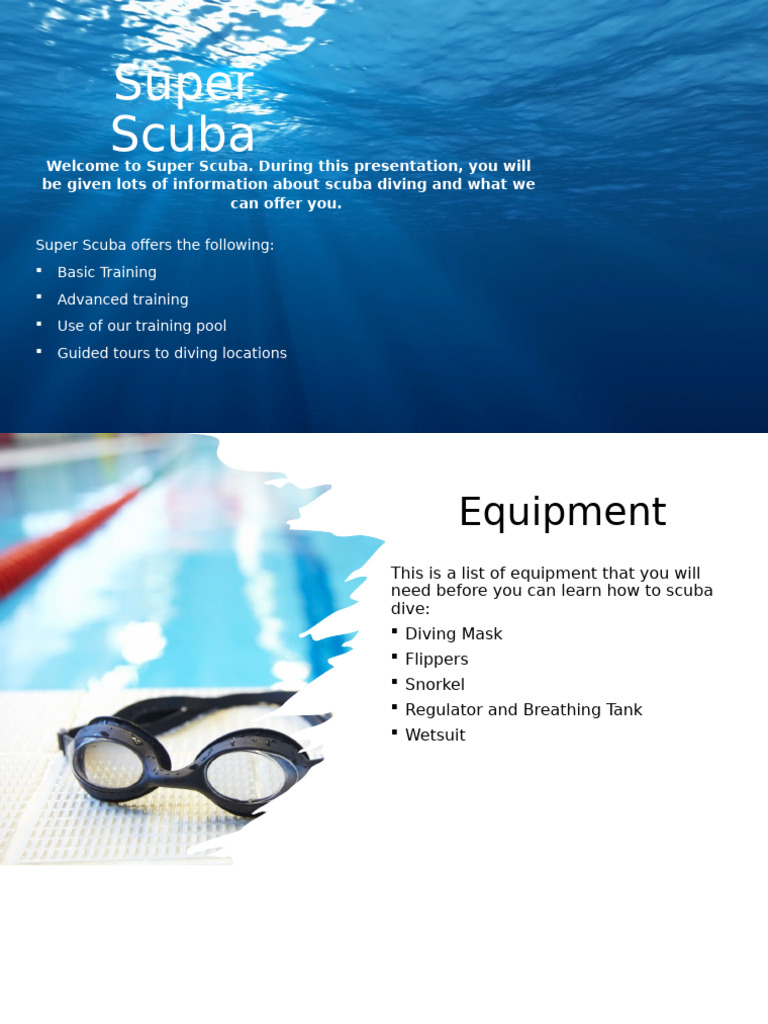 Super Scuba | PDF