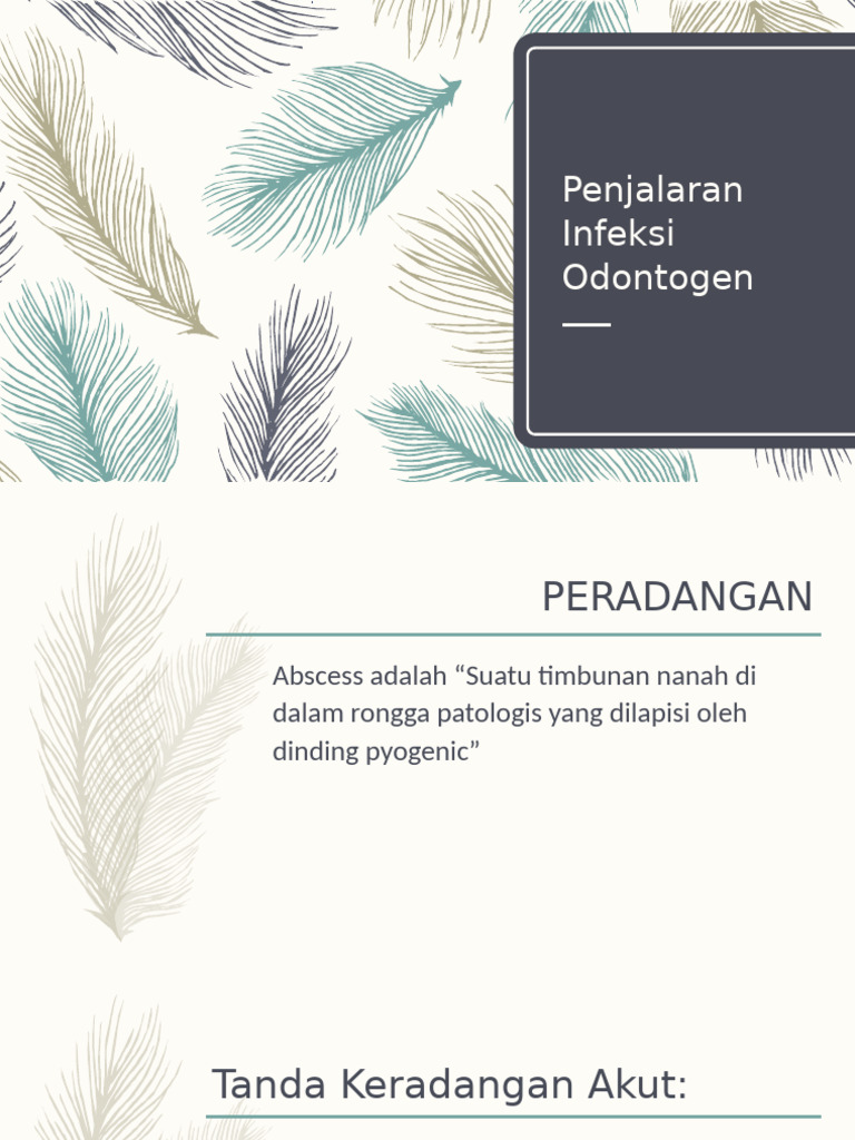 Penjalaran Infeksi Odontogen Anggani Hartiwi | PDF
