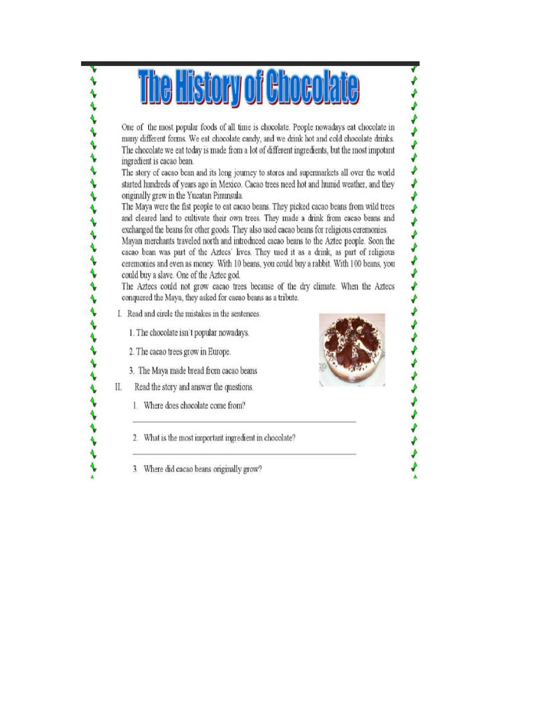 Reading Practice 1 | PDF