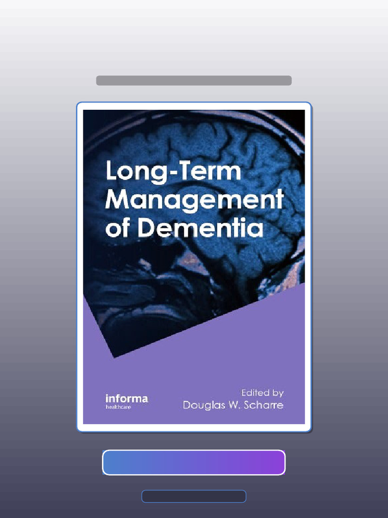 Ultimate Bundle Longterm Management of Dementia eBook and TestBank ...