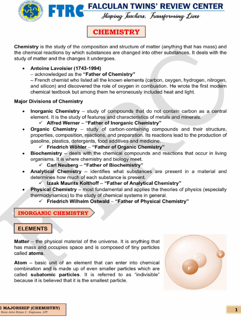 Chemistry | PDF