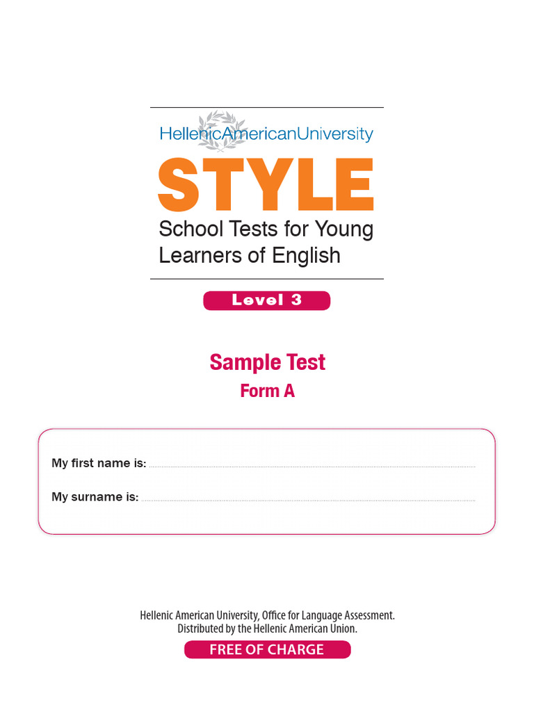 Style Level 3 | PDF