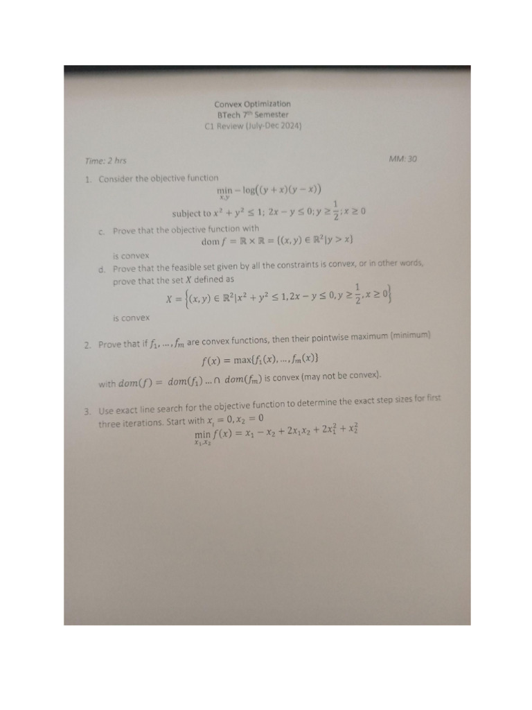Optimization Paper | PDF