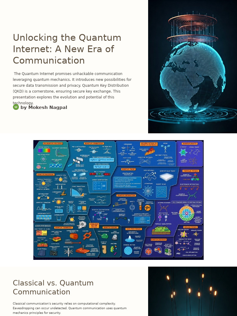 The Quantum Internet A New Era of Secure Communication | PDF | Quantum ...
