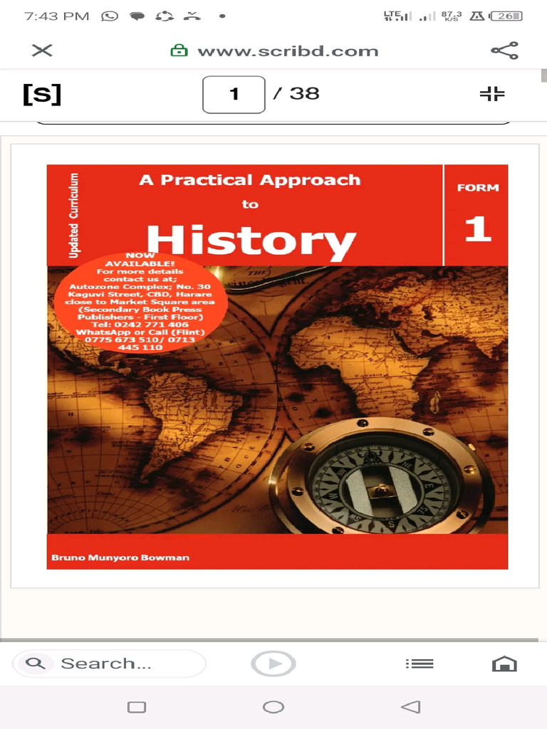 A Practical Approach To History | PDF