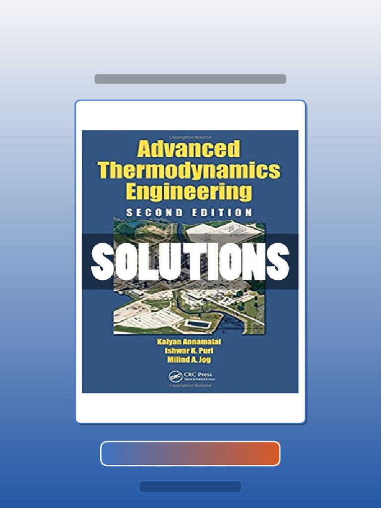Ultimate Bundle Advanced Thermodynamics Engineering 2nd Edition ...