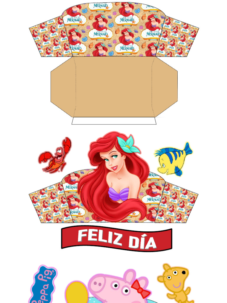 Bandeja Dia Del Niño Tipo Cajitas MC Donald | PDF