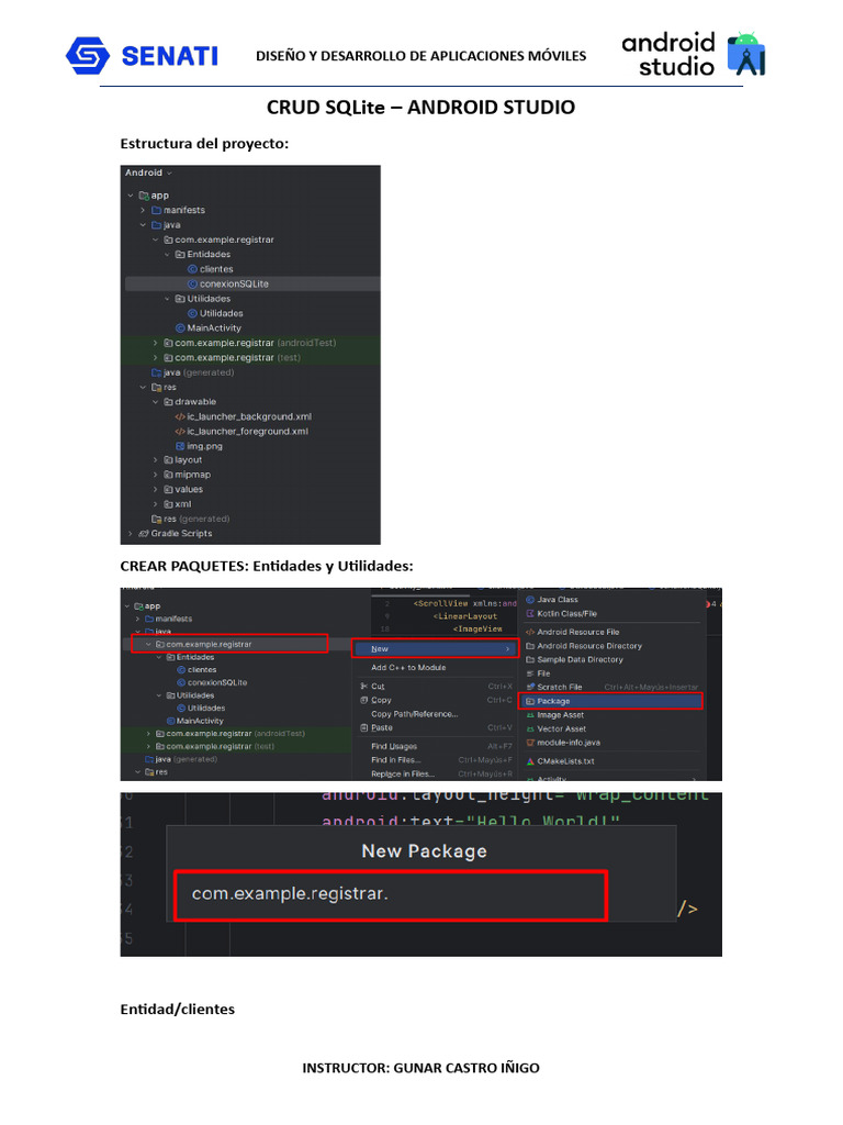 Crud Sqlite - Android Studio | PDF