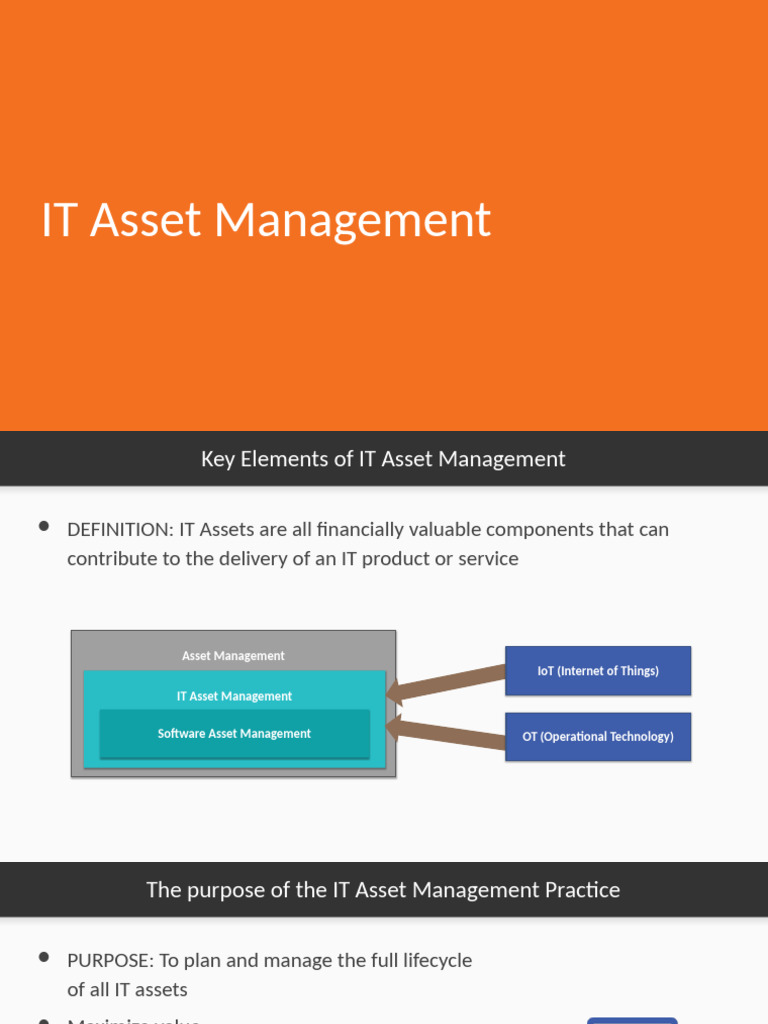 IT Asset Management | PDF