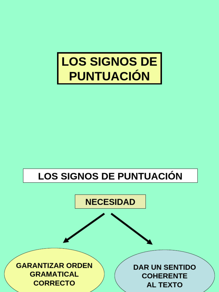Los Signos de Puntuación | PDF | Coma | Comillas