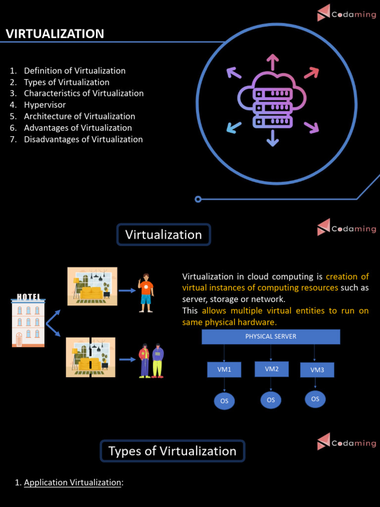 16.virtualization in Cloud Computing | PDF | Virtualization | Virtual Machine