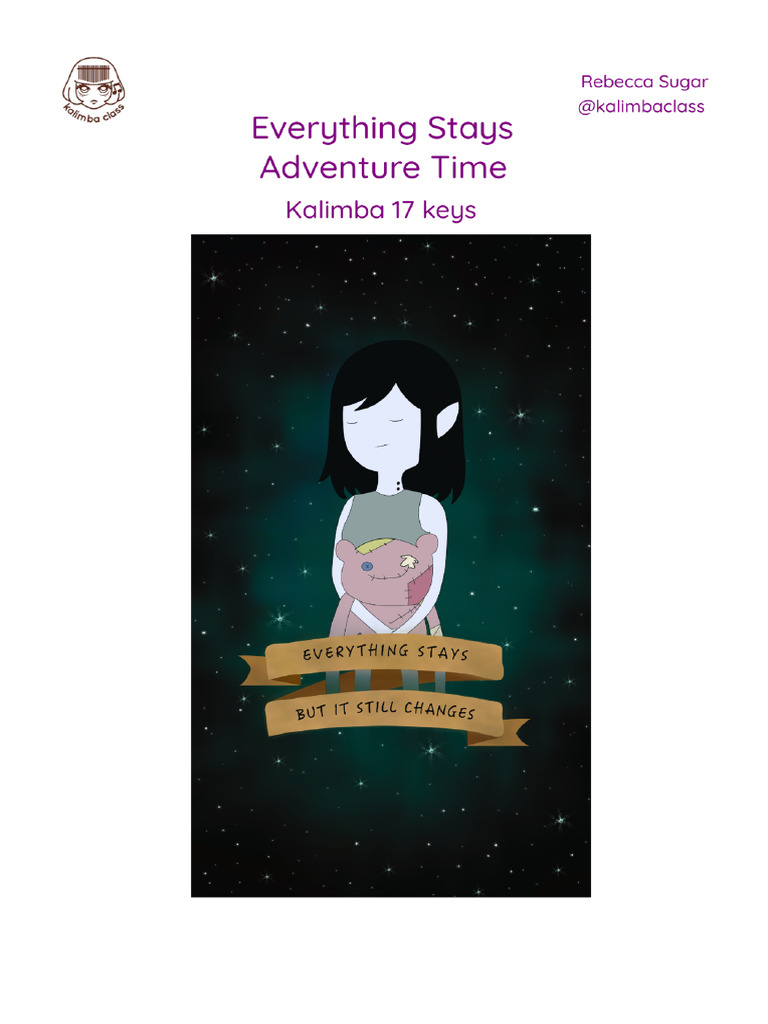 (Adventure Time) Everything Stays | PDF