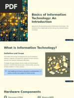 Introduction to IT and ITeS Basics | PDF | Computer Hardware | Outsourcing