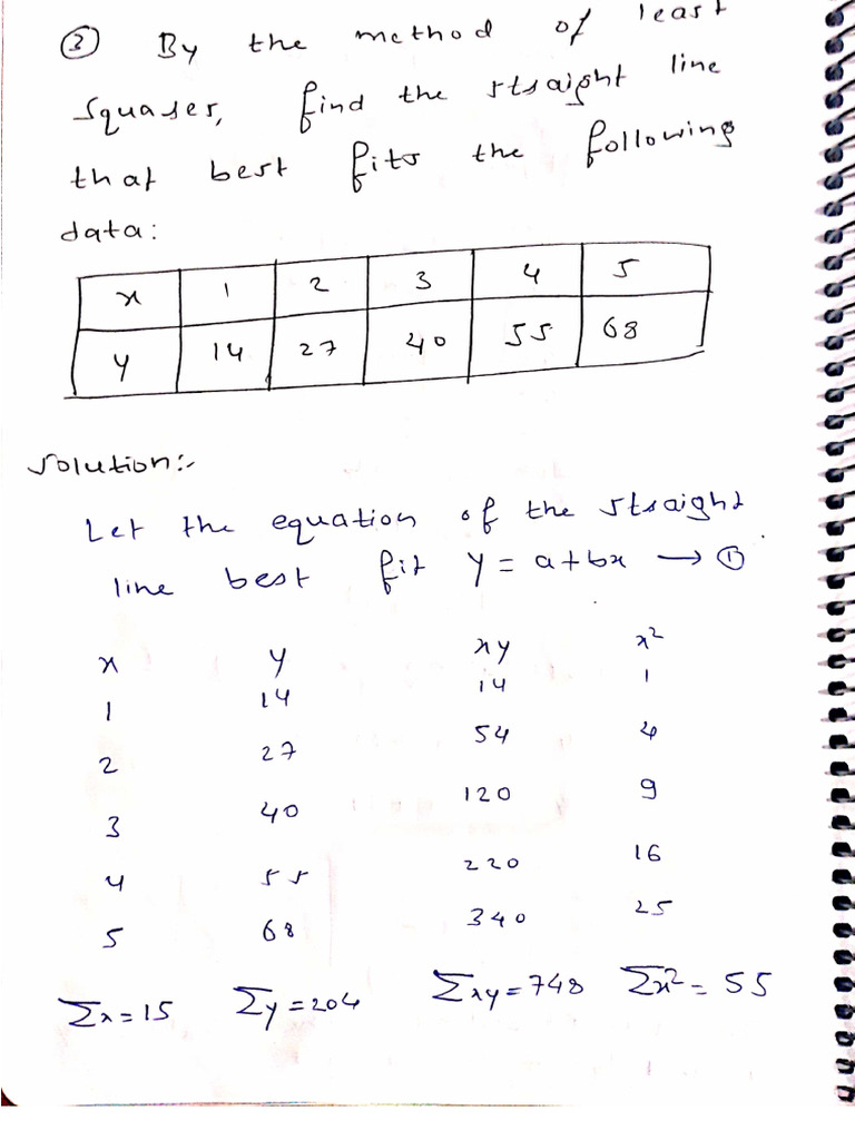 Examples - Straight Line 3 Examples and Along With Home Work | PDF