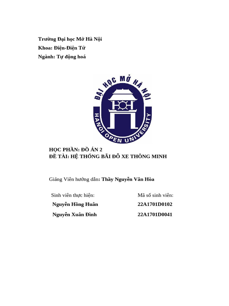 Bao Cao Do An | PDF