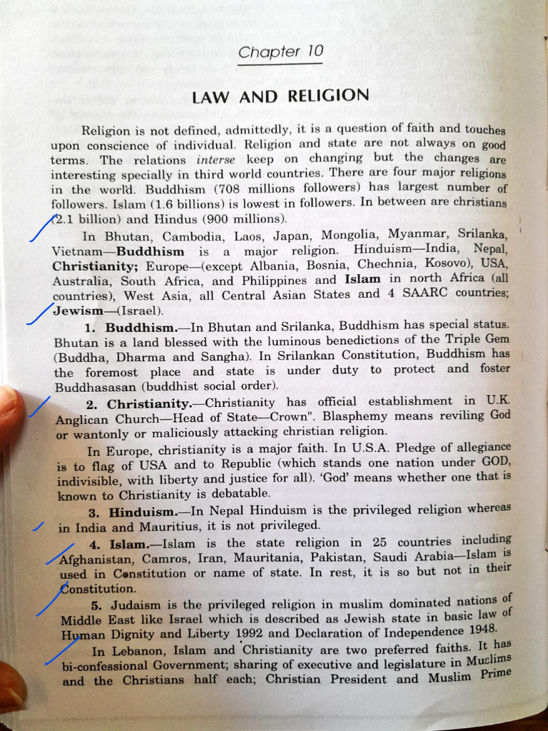 Law and Religion | PDF