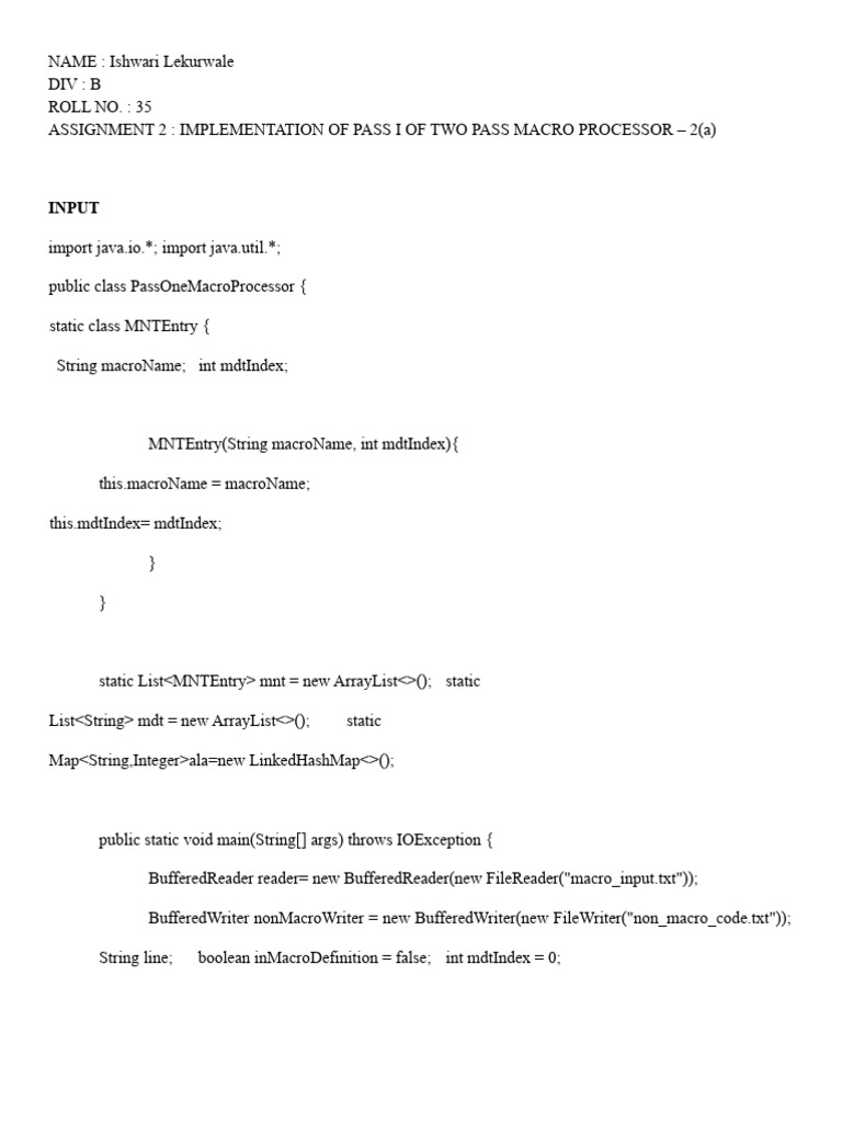 spos 2(a) | PDF | Computer Programming | Software Engineering