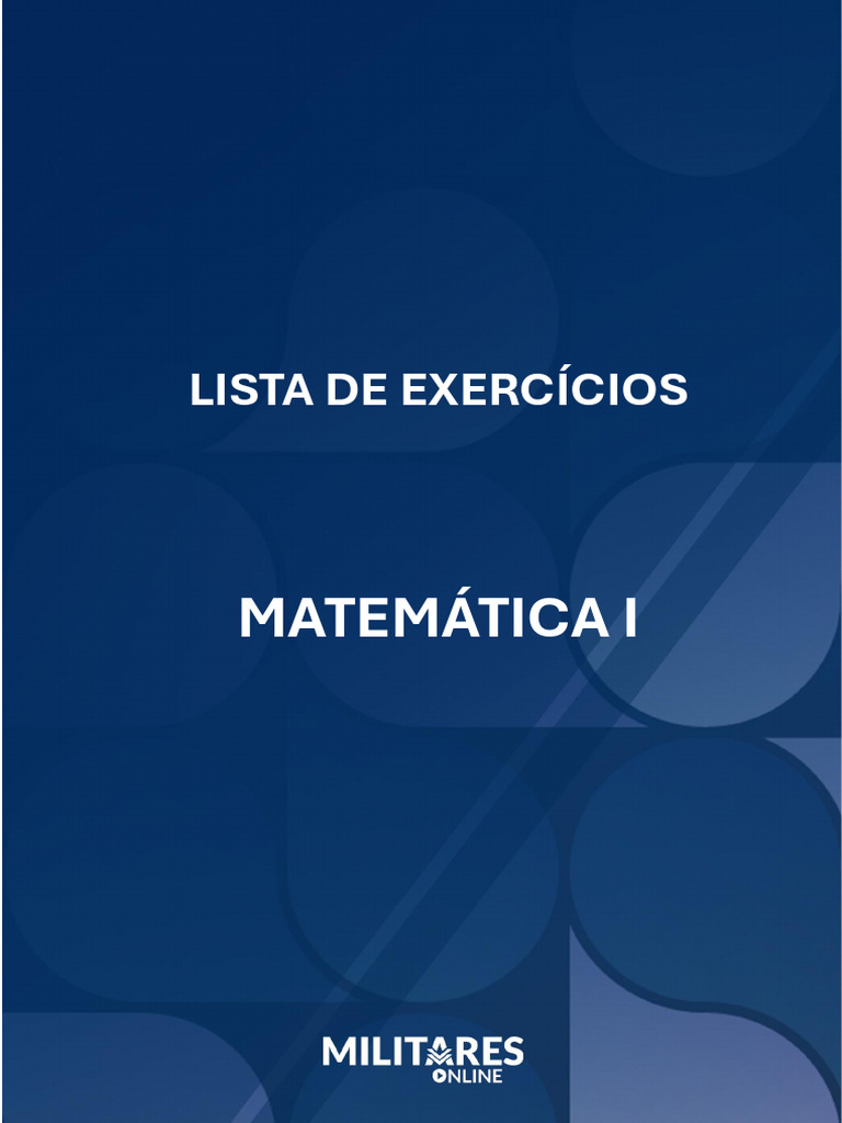 Exercícios de Matemática I: Conjuntos e Funções | PDF | Número racional ...