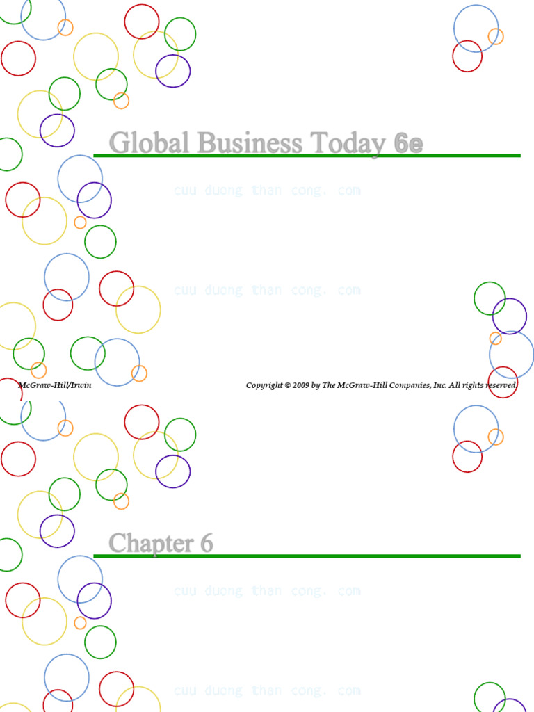 International Business Chap006gbt The Political Economy of ...
