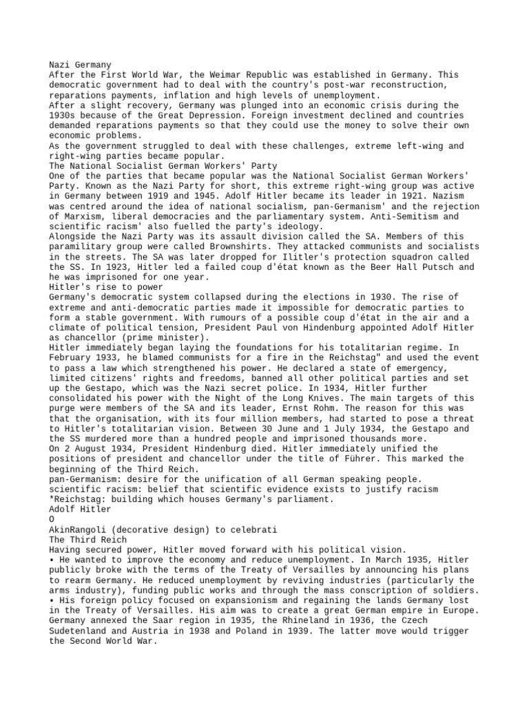 Captura de Pantalla | PDF | Nazi Germany | Weimar Republic