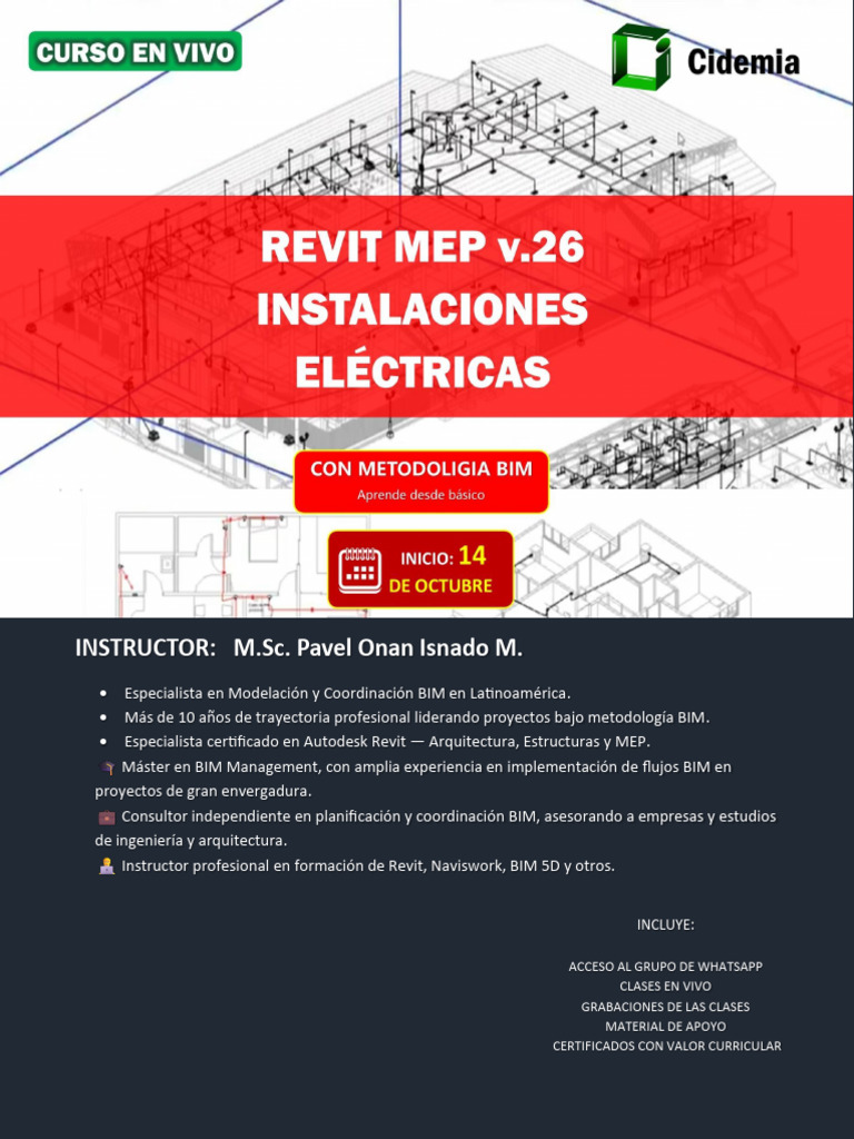 Curso Online de Revit MEP y BIM 2023 | PDF | Autodesk Revit | Informática