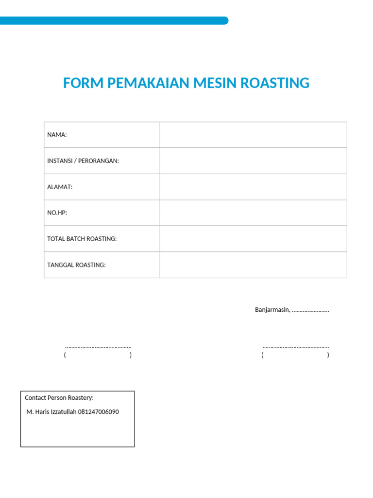 Form Roasting | PDF