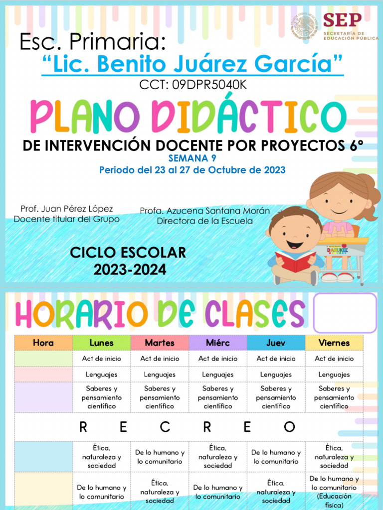 6° DARUKEL SEM10 PLANEACIÓN DOCENTE Y ANEXOS 23-24 OCR | PDF | Gases
