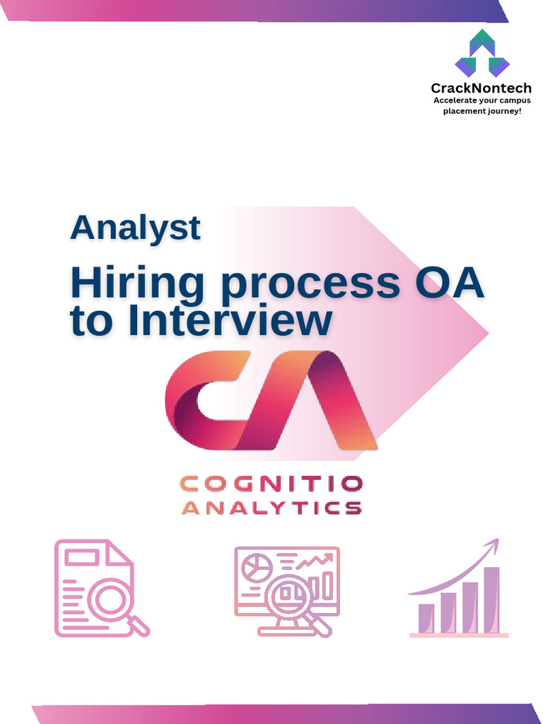 Cognitio - Hiring Process OA To Interview | PDF | Data Analysis ...