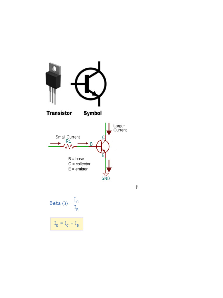 Transistors and Binary Numbers Conversion To Decimal | PDF | Transistor ...